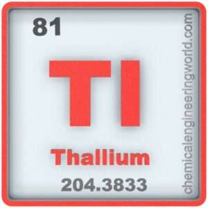 Thallium Element Properties and Information
